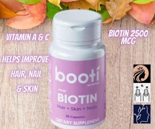 Biotin Capsules a Dietary Supplement – Booti Nutrition